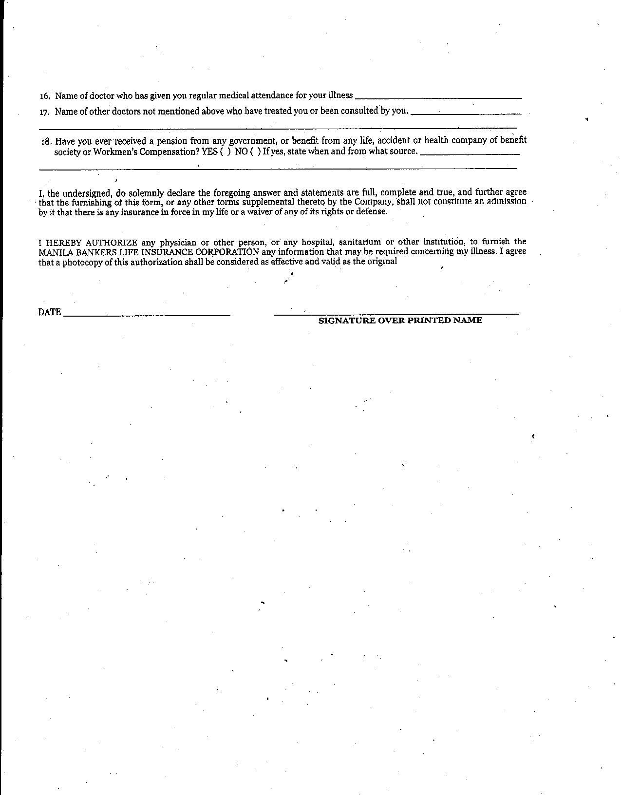 Manila Bankers Life Insurance, Corp